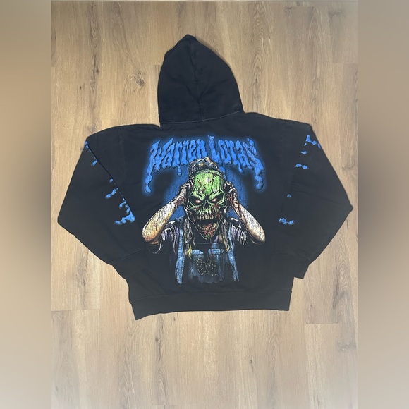 Warren Lotas | Shirts | Warren Lotas Forbidden Mask Jet Black Hoodie ...